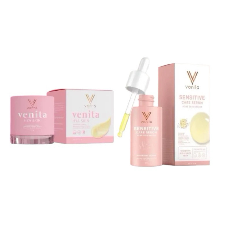 (โฉมใหม่)ครีมเวนิต้า บูสเตอร์รีจู &เซรั่ม เวนิต้า Venita skin เวนิต้าส ...