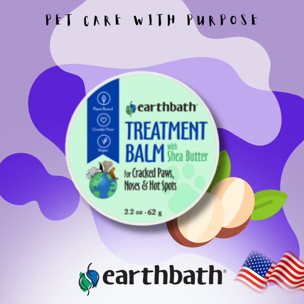 Earthbath ครีมทาจมูกแห้ง อุ้งเท้าแตก แผลสด แผลร้อน ผิวแห้ง สำหรับสุนัข ...