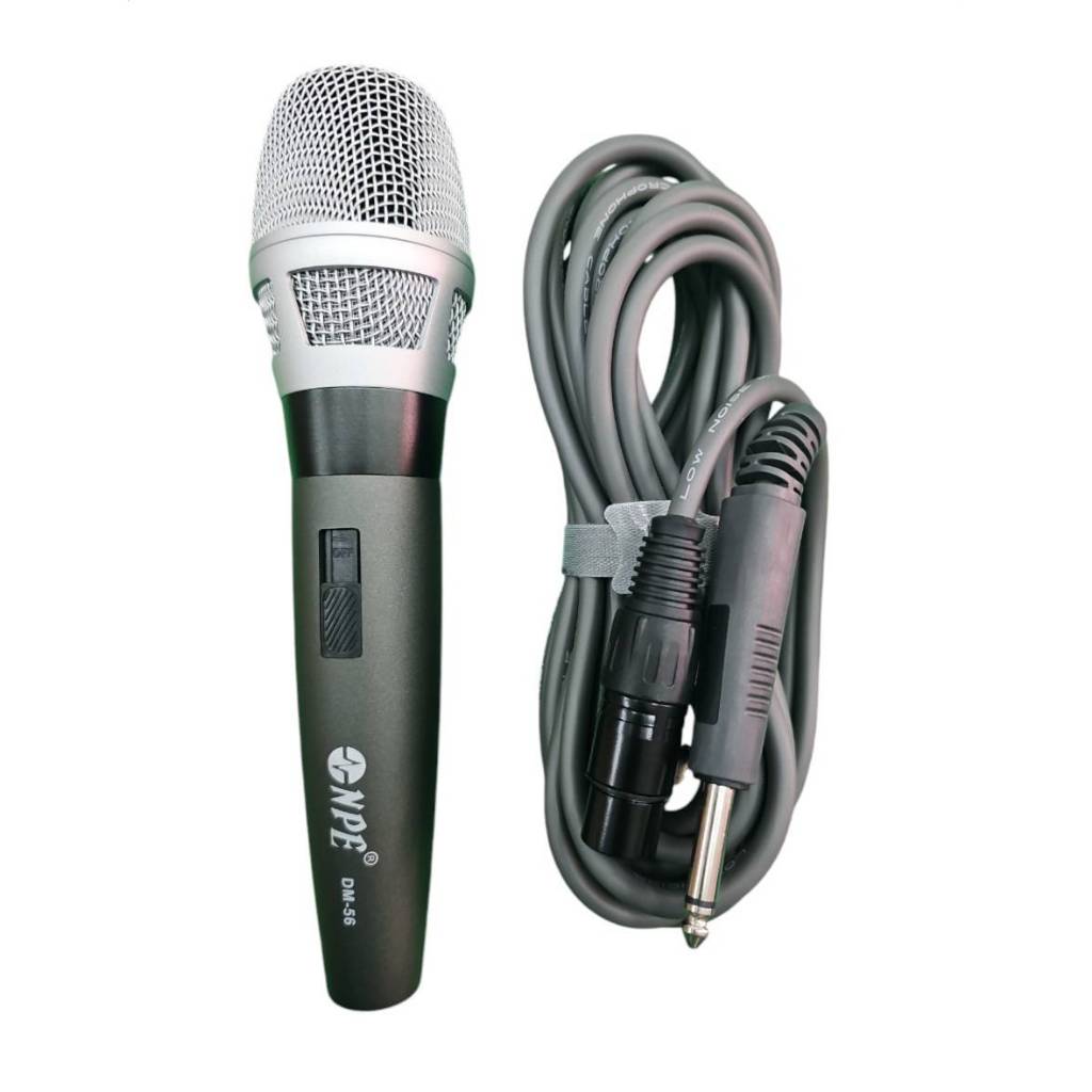ไมโครโฟนไดนามิกระดับพรีเมียม NPE DM-56 Dynamic Microphone DM-56 NPE ไมค์ที่มีความไวสูง เหมาะ ...