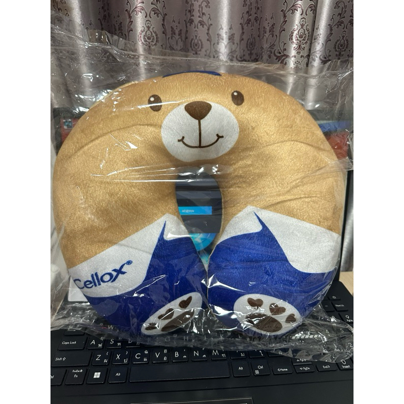 หมอนรองคอ พี่หมี cellox | Shopee Thailand