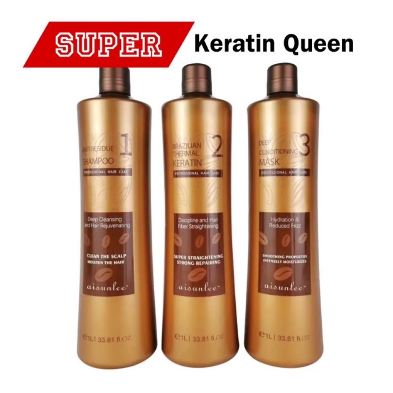 Keratin Queen รุ่น aisunlee เคราตินสด 1000 มล | Shopee Thailand