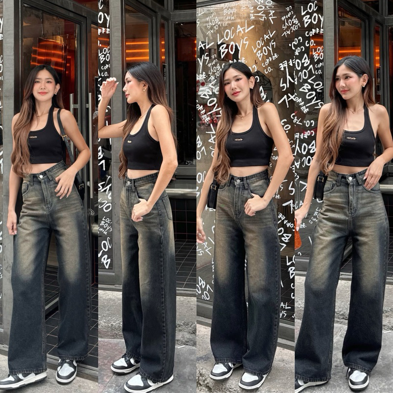 NICHARISSHOP - กางเกงยีนส์ขายาว รุ่น Westley Jeans | Shopee Thailand