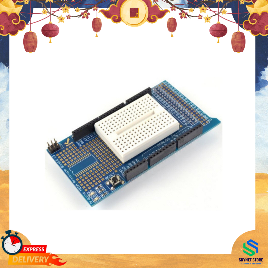 MEGA ProtoShield Mega2560 พร้อม Breadboard SYB-170 Arduino | Shopee Thailand