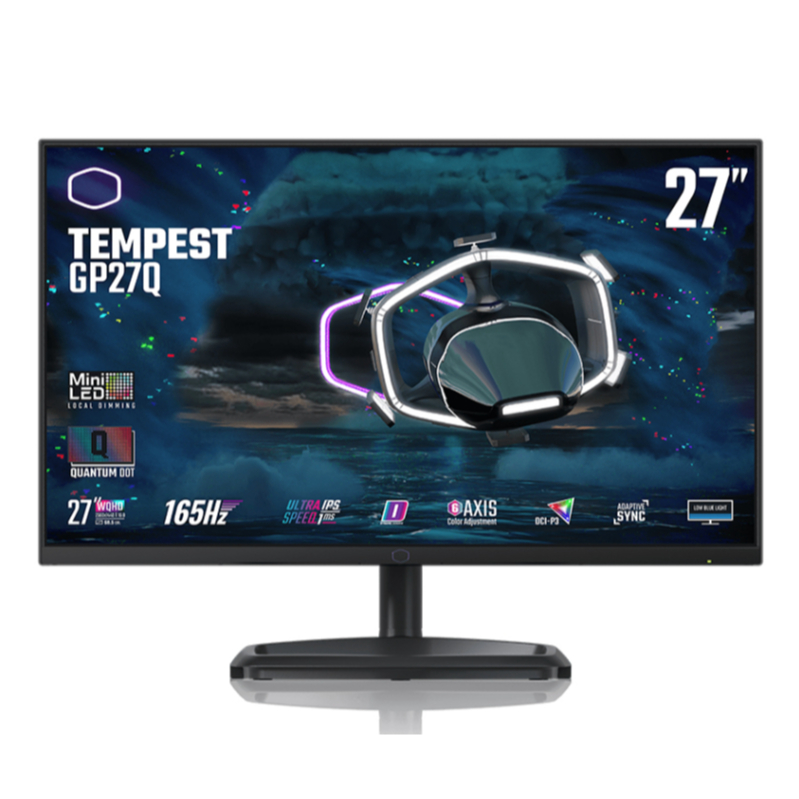 MONITOR (จอมอนิเตอร์) COOLER MASTER CMI-GP27-FQS 27" INCH 2K WQHD 165Hz ...