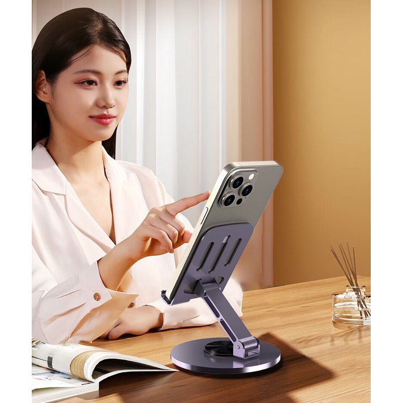New metal mobile phone stand ,rotary foldable carbon steel alloy ,phone ...