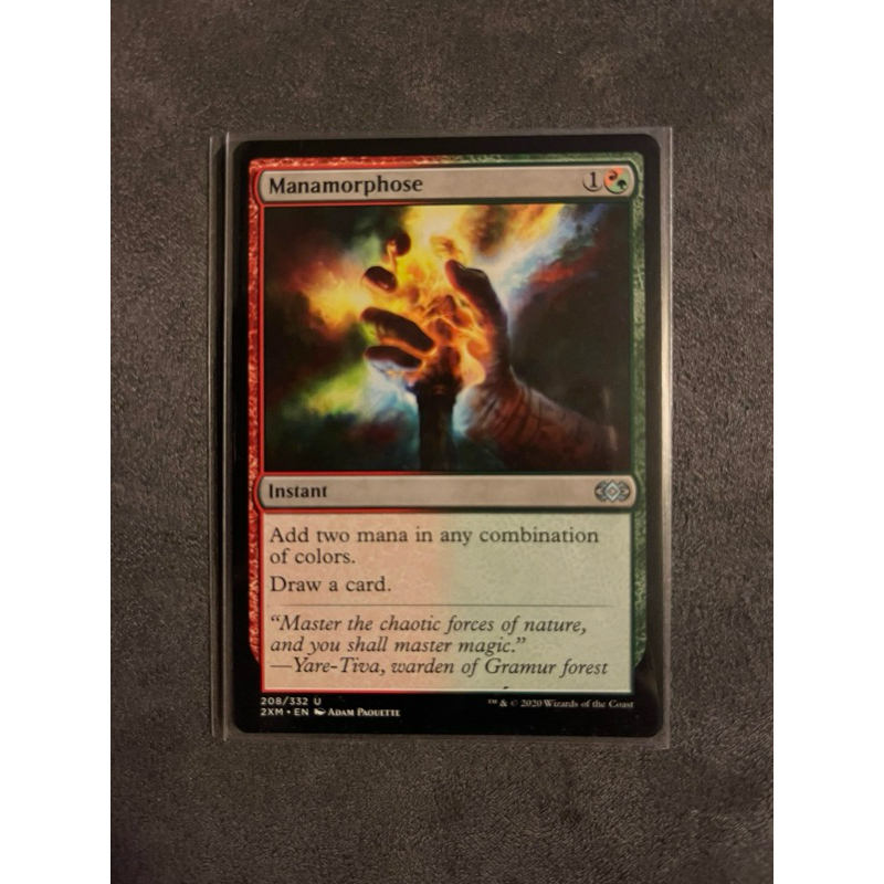 การ์ด MTG Manamorphose Multi Magic the gathering EDH รุ่น 2XM สภาพ Nm ...