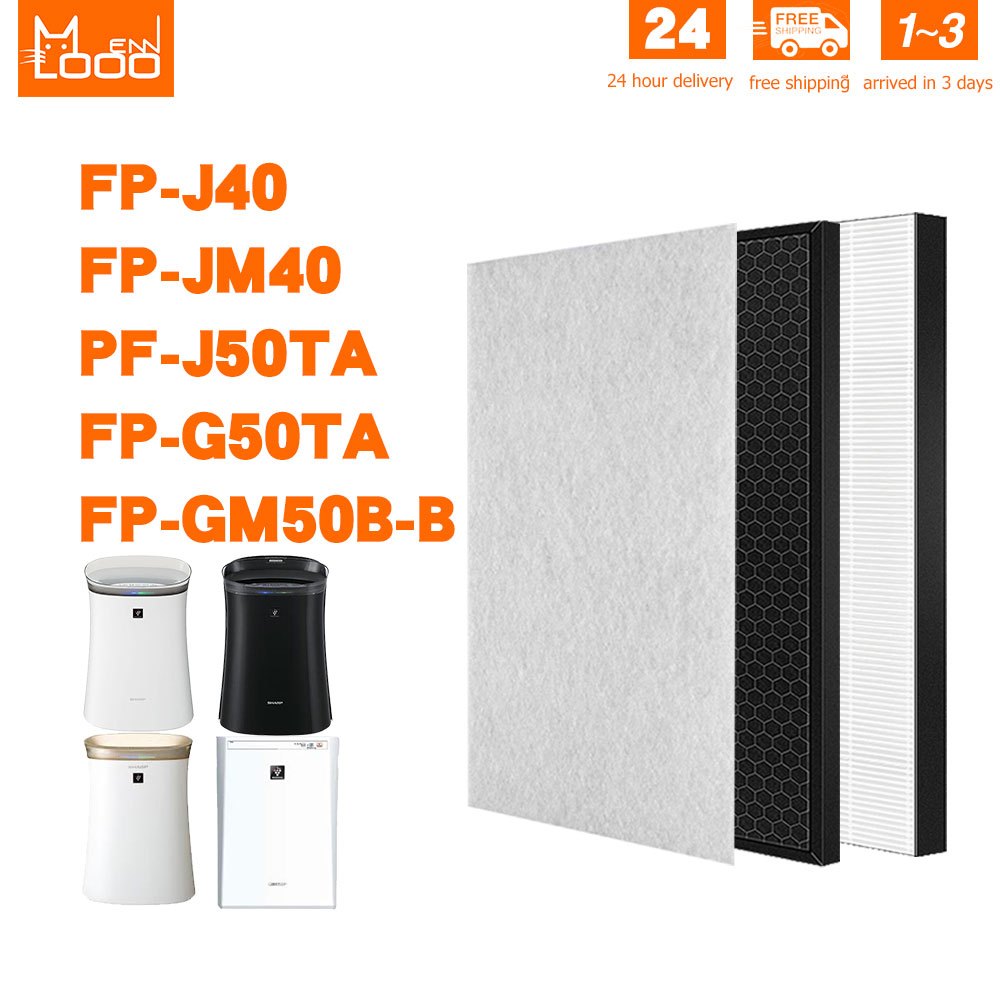 Mennlooo replacement filter Sharp FP-J40 FP-JM40 PF-J50TA FP-G50TA FP ...