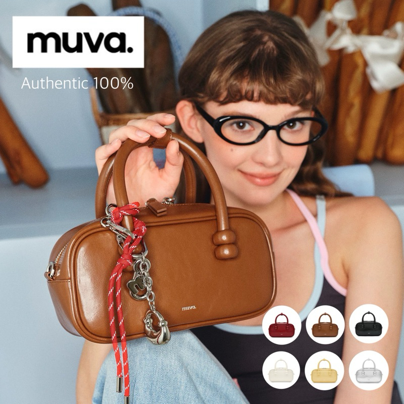 🛒พร้อมส่ง/พรี แท้💯 Muva Boston Crossbody Bag | Shopee Thailand