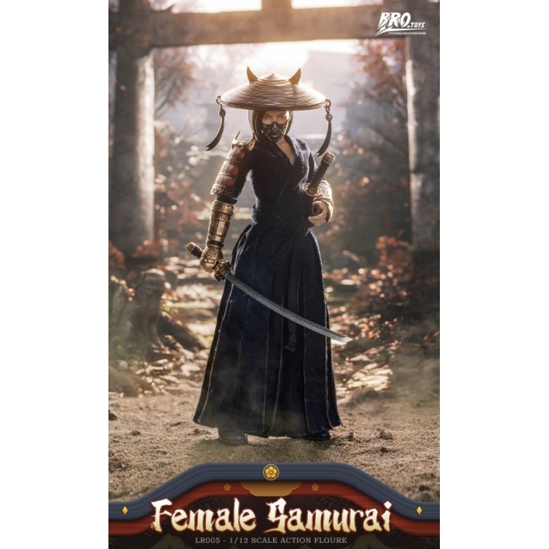 Brotoys Female Samurai 1/12 Scale | Shopee Thailand
