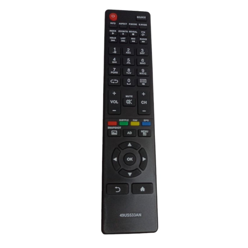 Remote TV Aconatic รุ่น 49US533AN ใช้งานง่ายแค่ใส่ถ่านก็สามารถใช้งานได้ ...