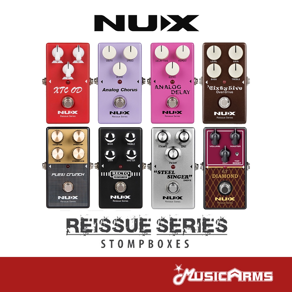 [ใส่โค้ดลด1000บ.]NUX Reissue Stompbox Effect Guitar เอฟเฟคกีตาร์ไฟฟ้า ประกันศูนย์ 1 ปี | Shopee ...