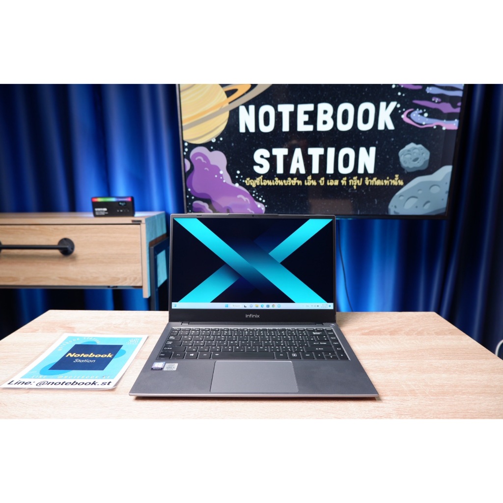 Infinix INBOOK X1 XL11 i5-1035G1 ram8 ssd512 คีย์บอร์ดไฟ จอ14 IPS ขาย ...