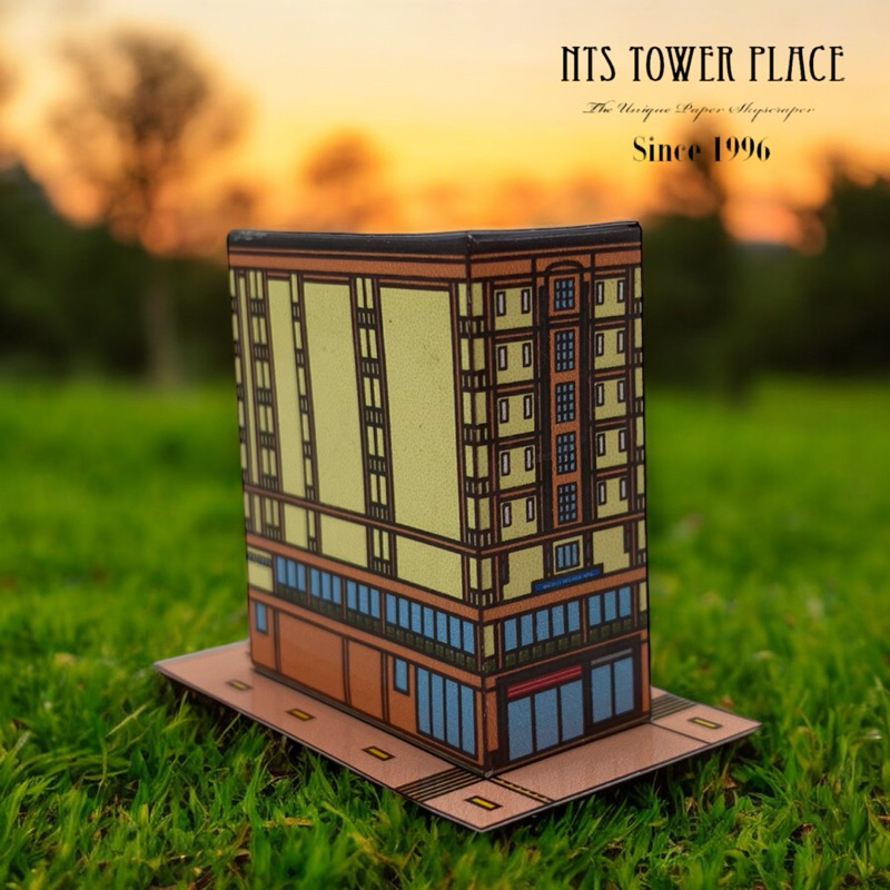 โมเดลตึกกระดาษ โรงแรมมาเวอร์ริค รัชดา (Maverick Ratchada Hotel) สูง 8 ...