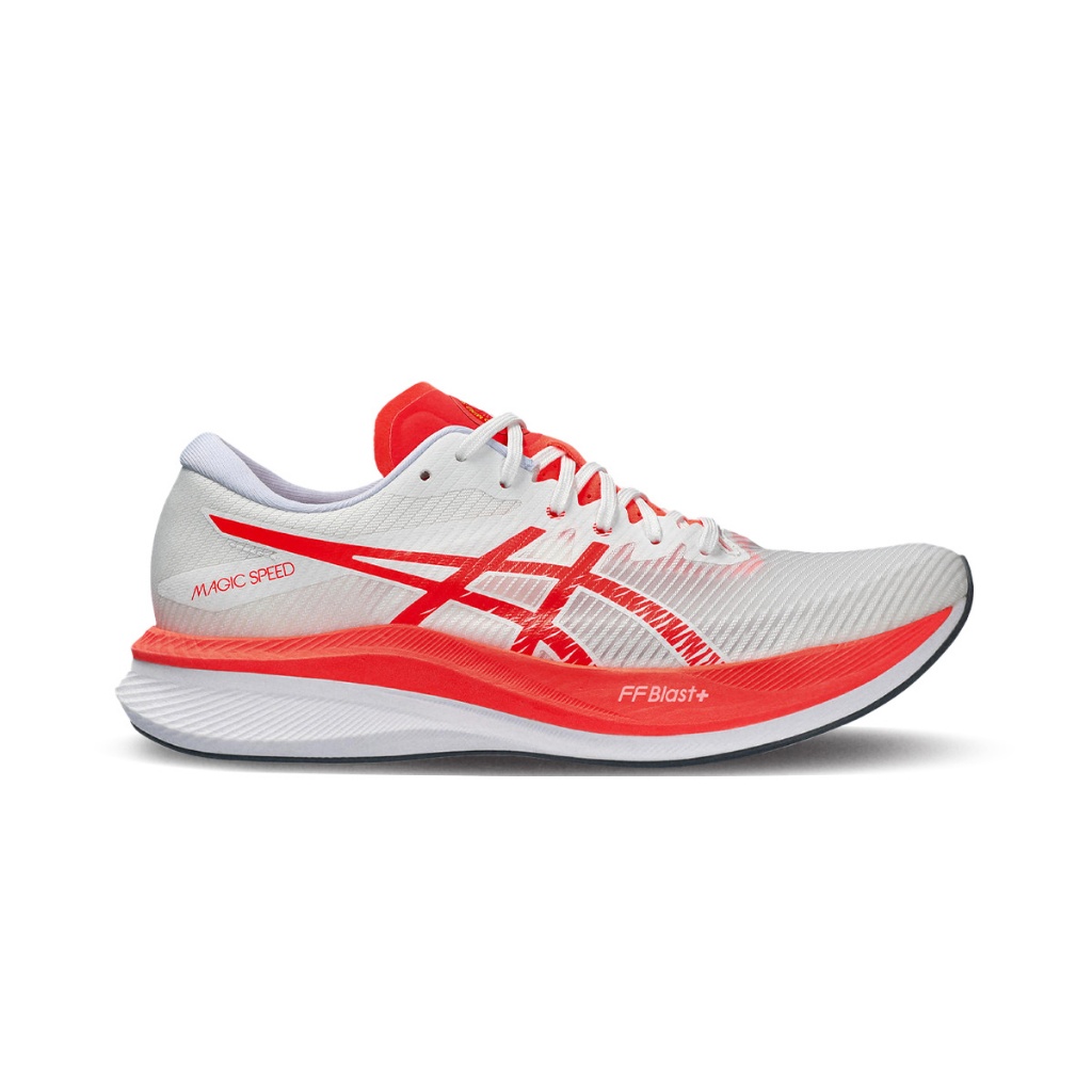 ASICS M MAGIC SPEED 3 - WHITE/SUNRISE RED รองเท้าวิ่ง ผู้ชาย เอสิคส์ ...