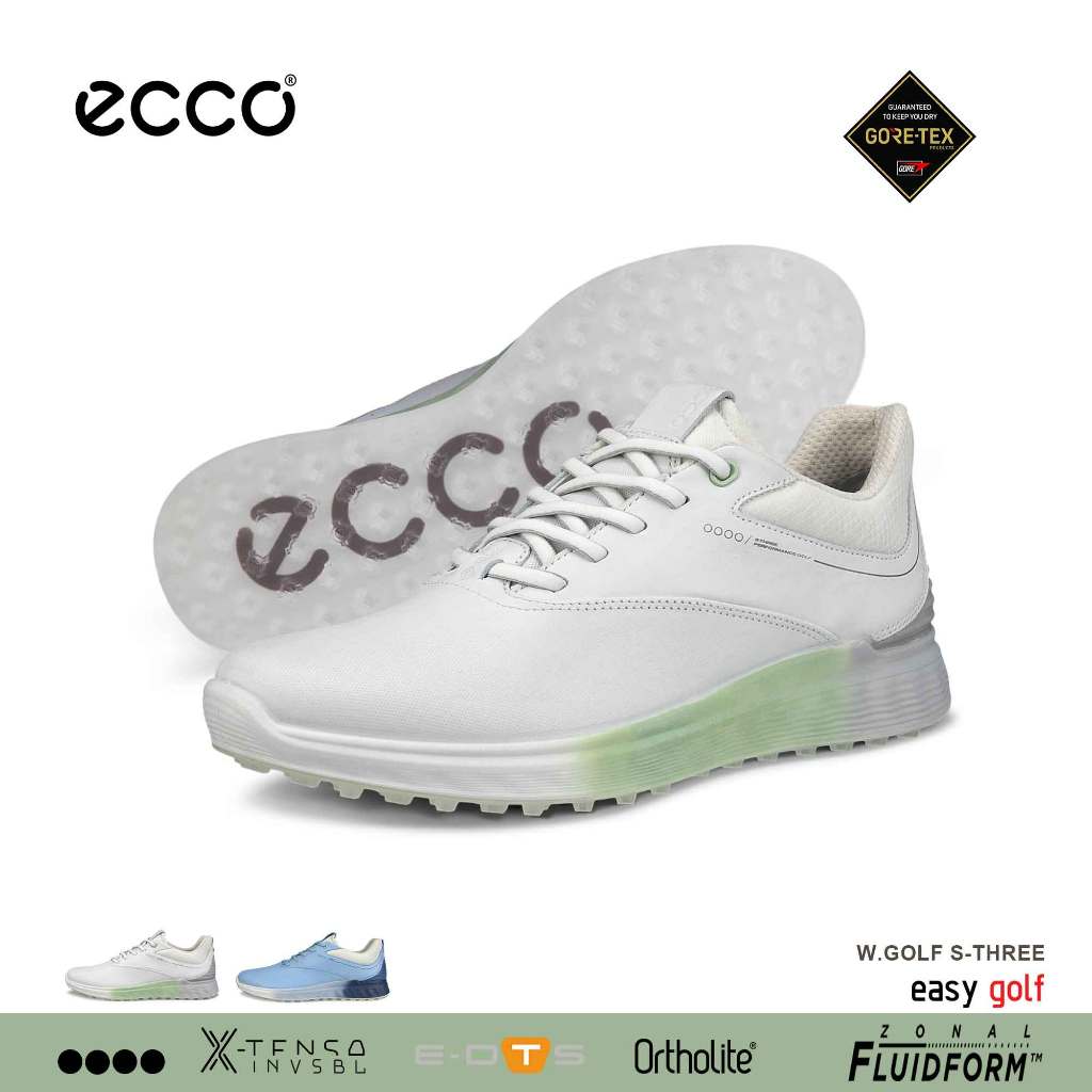 ECCO S THREE WOMEN ECCO GOLF GOLF SHOES รองเท้ากีฬากอล์ฟผู้หญิง SS24 | Shopee Thailand