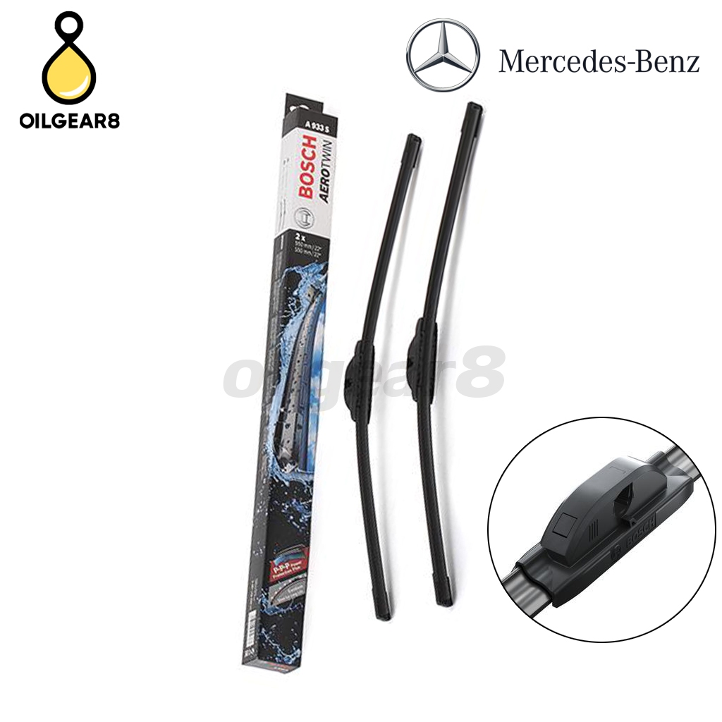 BENZ ใบปัดน้ำฝน W203 ยี่ห้อ BOSCH A933S / 3397118933 ขนาด 22/22 (นิ้ว ...
