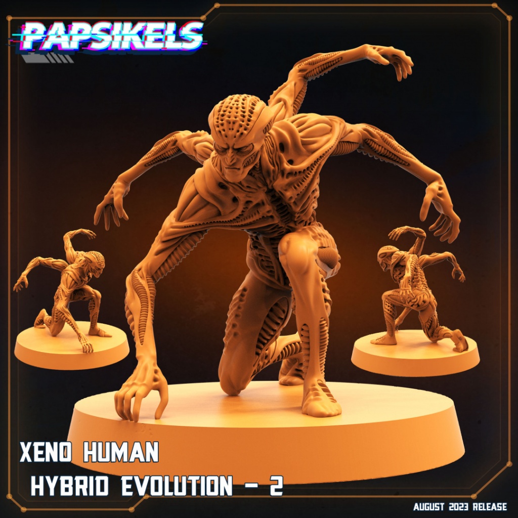 Xeno Human Hybrid Evolution [2] - Xeno Wars - Construct Mutated Synth ...