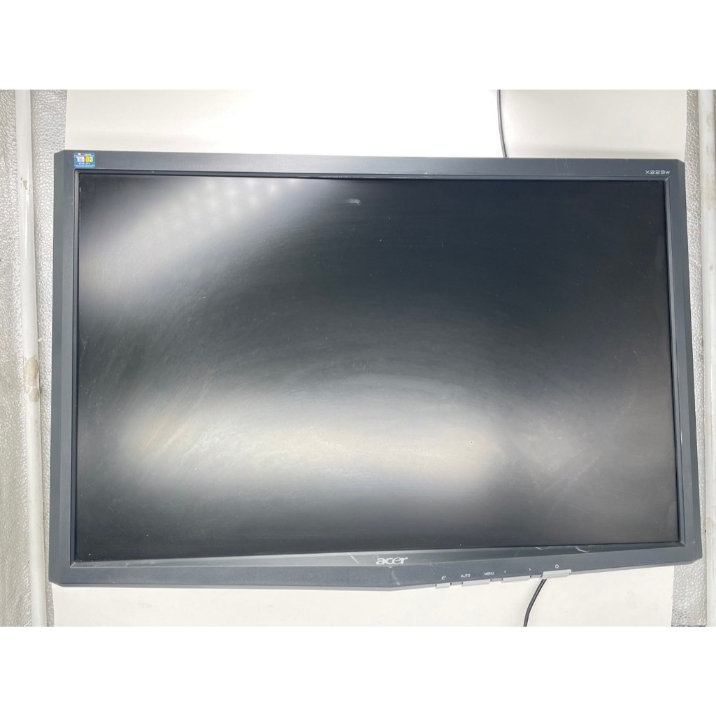 จอ Acer X223W (22 นิ้ว) 1680 x 1050 พิกเซล สีดำ ไม่มีขา Monitor Acer ...
