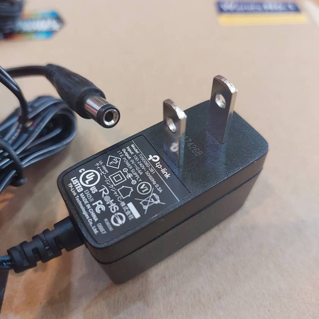 Power Adapter อะแดปเตอร์ TP-Link 9V 0.6A TP-LINK T090060-2B1 | Shopee ...