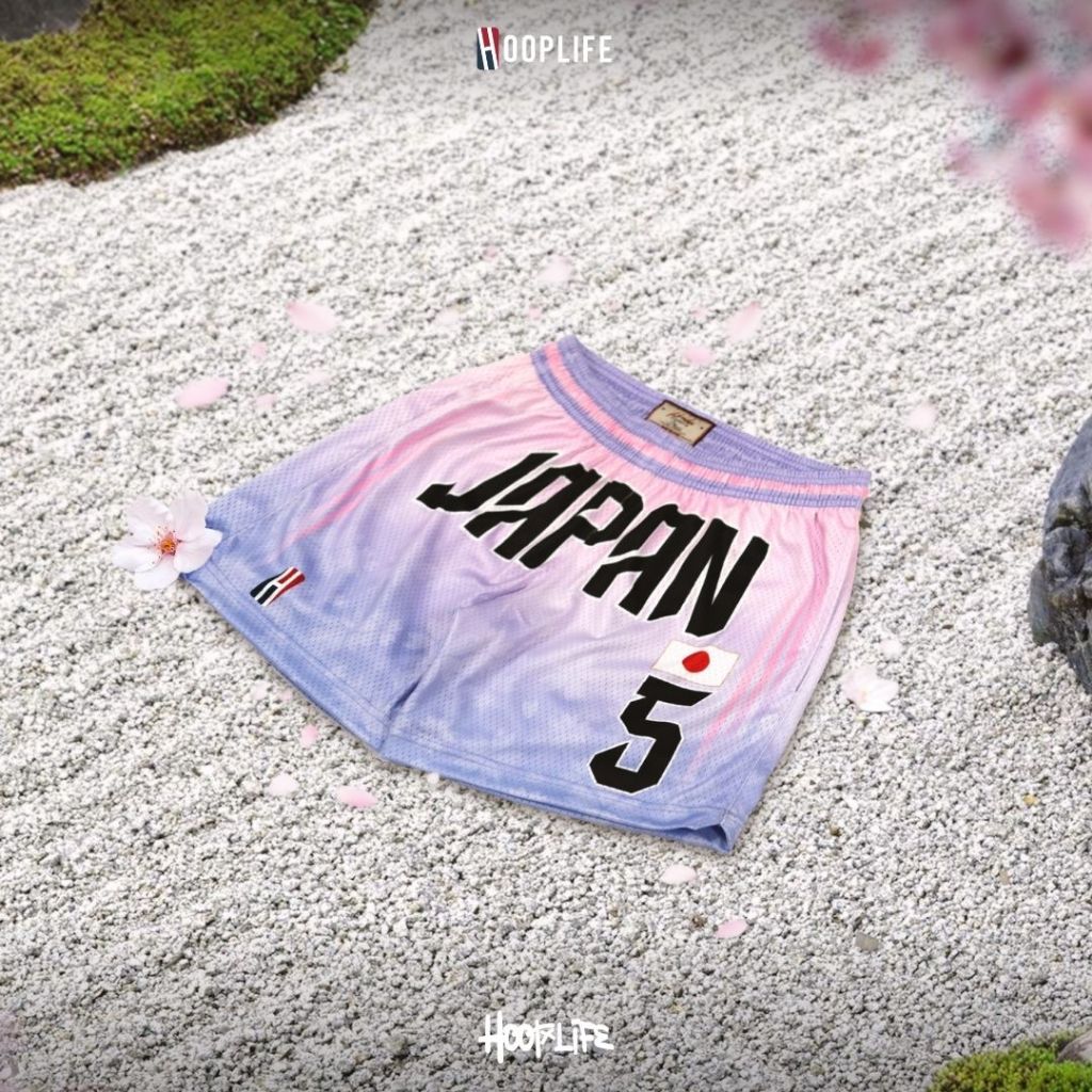 กางเกงขาสั้น กางเกงแฟชั่นเนวสตรีท HoopLife ” Olympic’24 ” Mesh Shorts ...