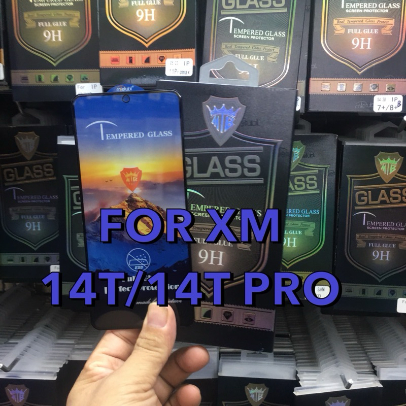 ฟิล์มกระจกใสเต็มจอ Xiaomi Mi14T/Mi14T PRO ตรงรุ่น กันรอยกันกระแทก พร้อม ...