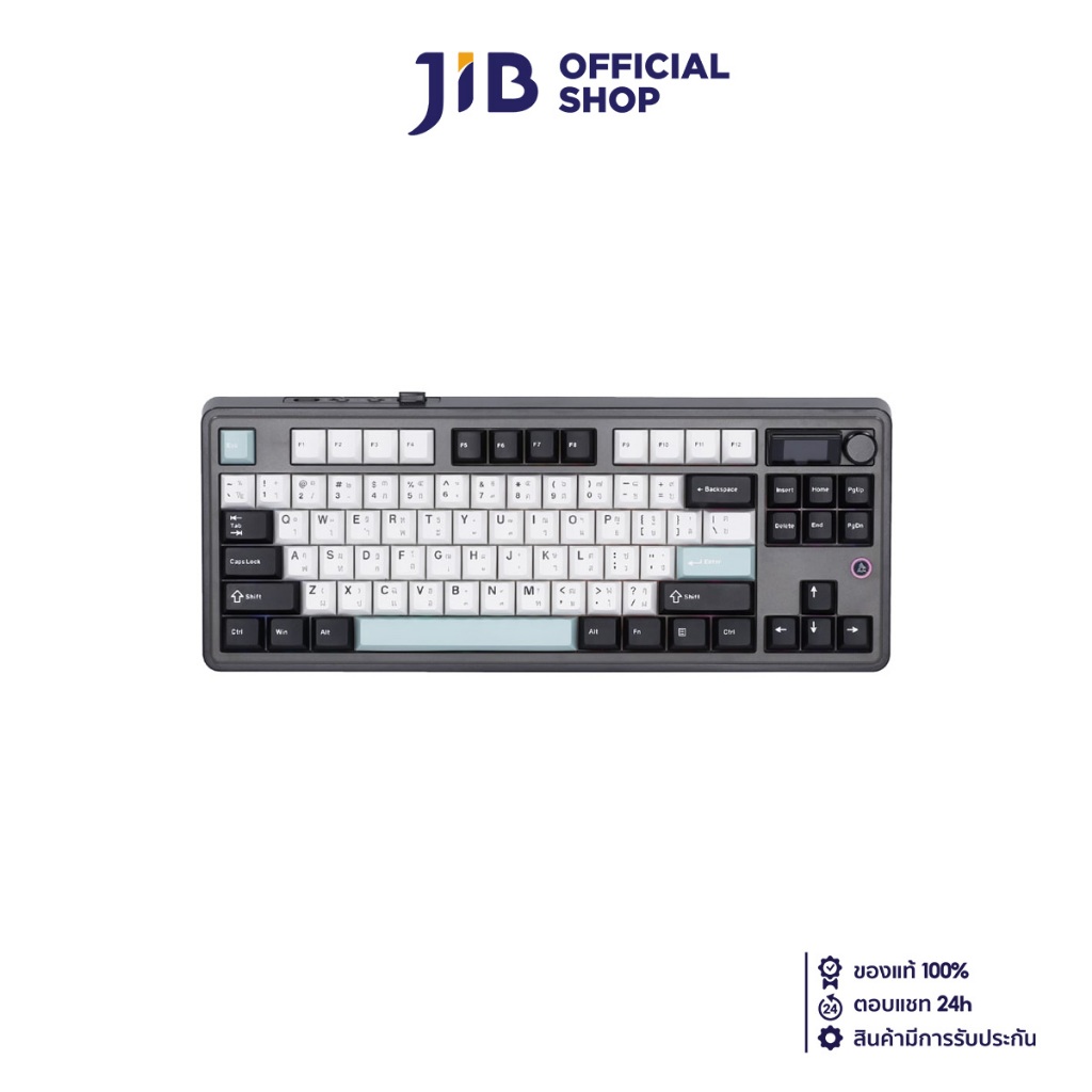 WIRELESS KEYBOARD (คีย์บอร์ดไร้สาย) AJAZZ AK870 (FUZZY MOOD) (MAILA ...