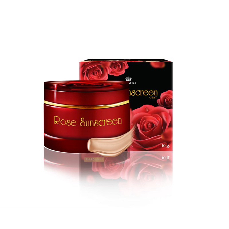 Rose Sunscreen ครีมกุหลาบ กันแดด SPF50 ขนาด 10g | Shopee Thailand