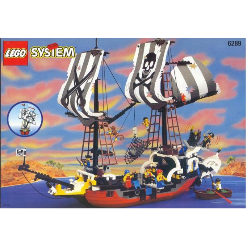 Lego 6268 LEGO Pirates Red Beard Runner | Shopee Thailand