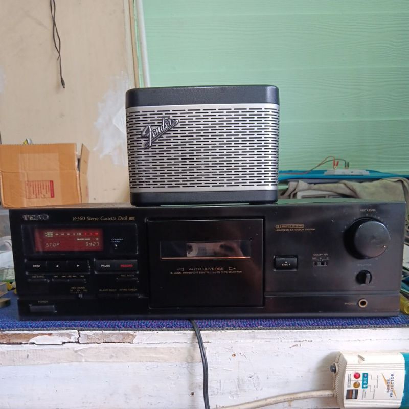 เครื่องเล่นเทป TEAC R-560 เสียงดี เดิมๆเปลี่ยนสายพานแล้วใช้ได้อีกนาน | Shopee Thailand