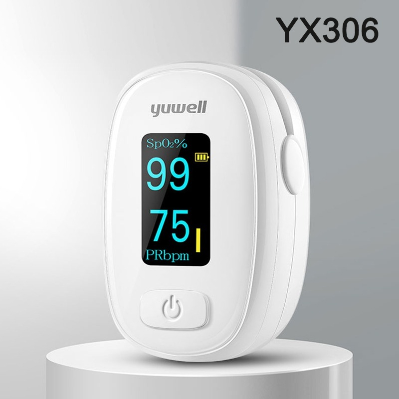 YUWELL YX306 เครื่องวัดออกซิเจนปลายนิ้ว | Shopee Thailand