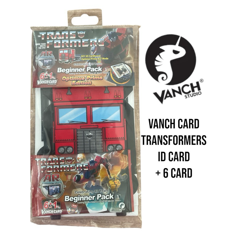 VANCH CARD GAME AR TRANSFORMERS : BEGINNER PACK พร้อม ID สำหรับเล่น ...