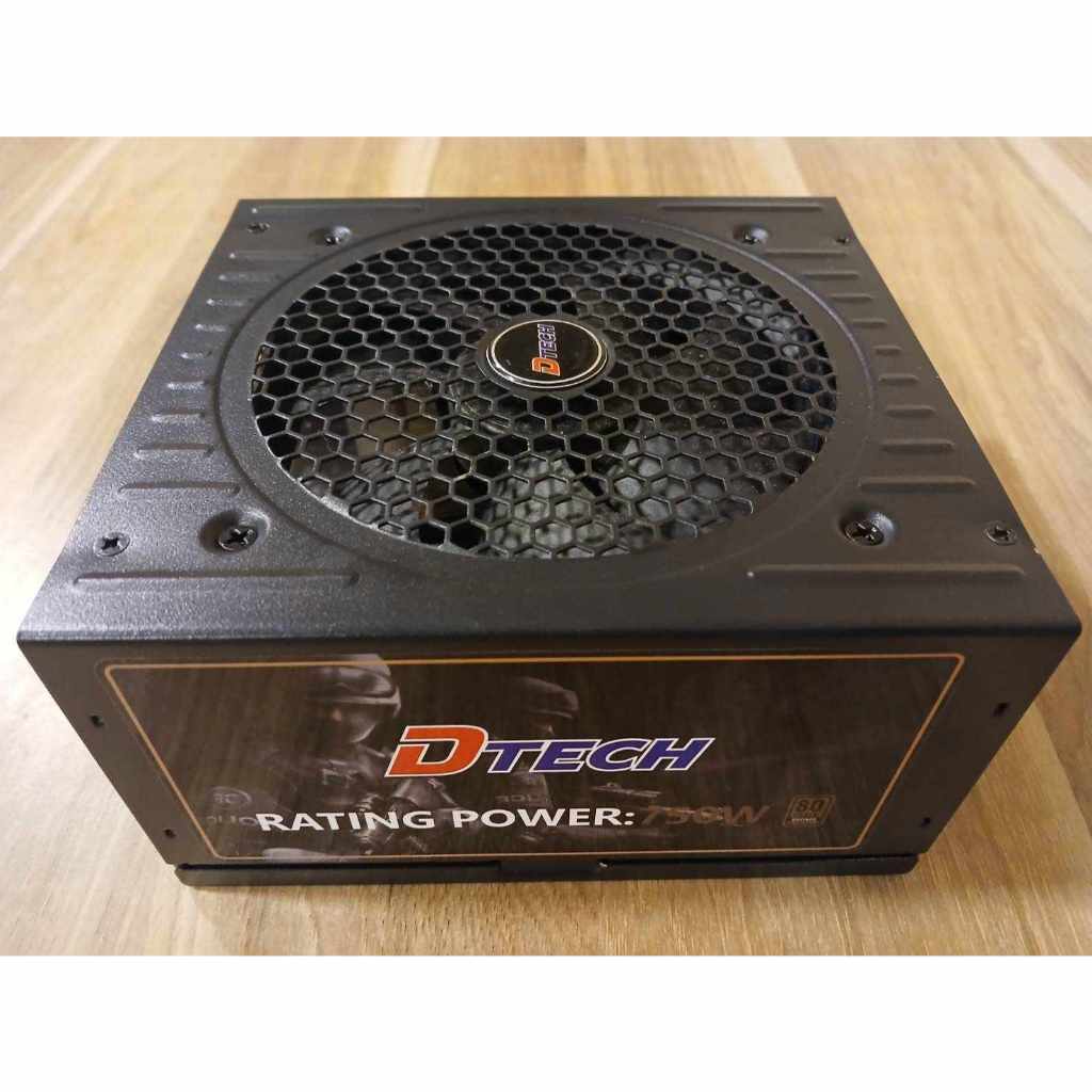 POWER SUPPLY (80+ BRONZE) 750W DTECH | Shopee Thailand