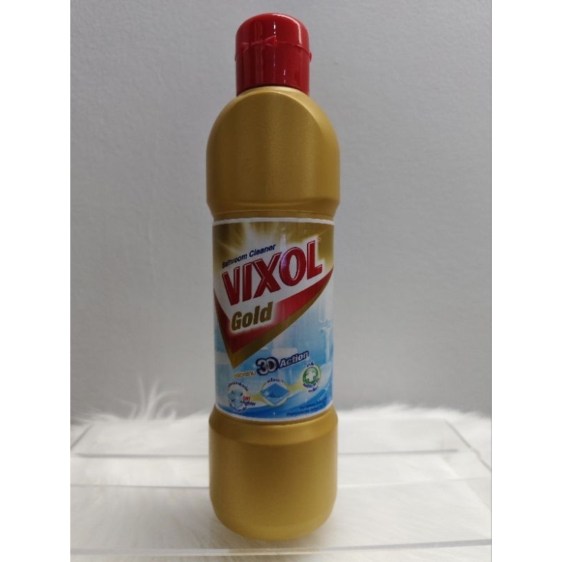 ผลิตภัณฑ์ล้างห้องน้ำ vixolโกลด์3D Action ขนาด200ml. | Shopee Thailand