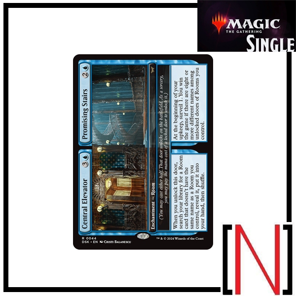 [MTG][Single][DSK] Central Elevator // Promising Stairs ระดับ Rare ...