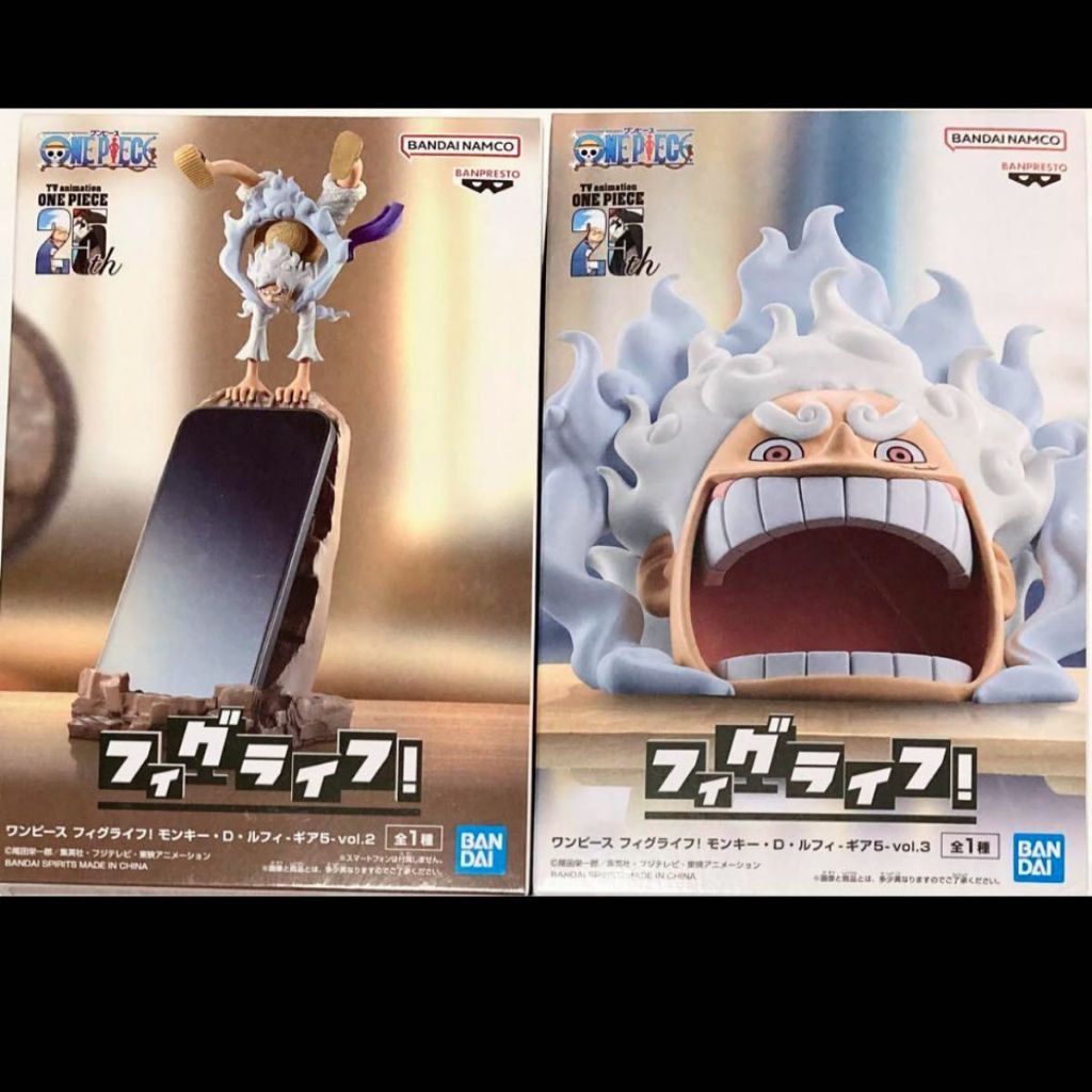 ยังไม่เปิด] ชุดฟิกเกอร์ One Piece Luffy Fig Life 2 ชิ้น[ส่งตรงจาก ...