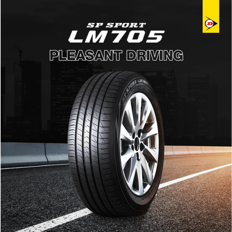 Dunlop ขอบ15-18 ดันลอป รุ่นLM-705 SP SPORT LM705 ยางรถยนต์ ยางรถเก๋ง ...
