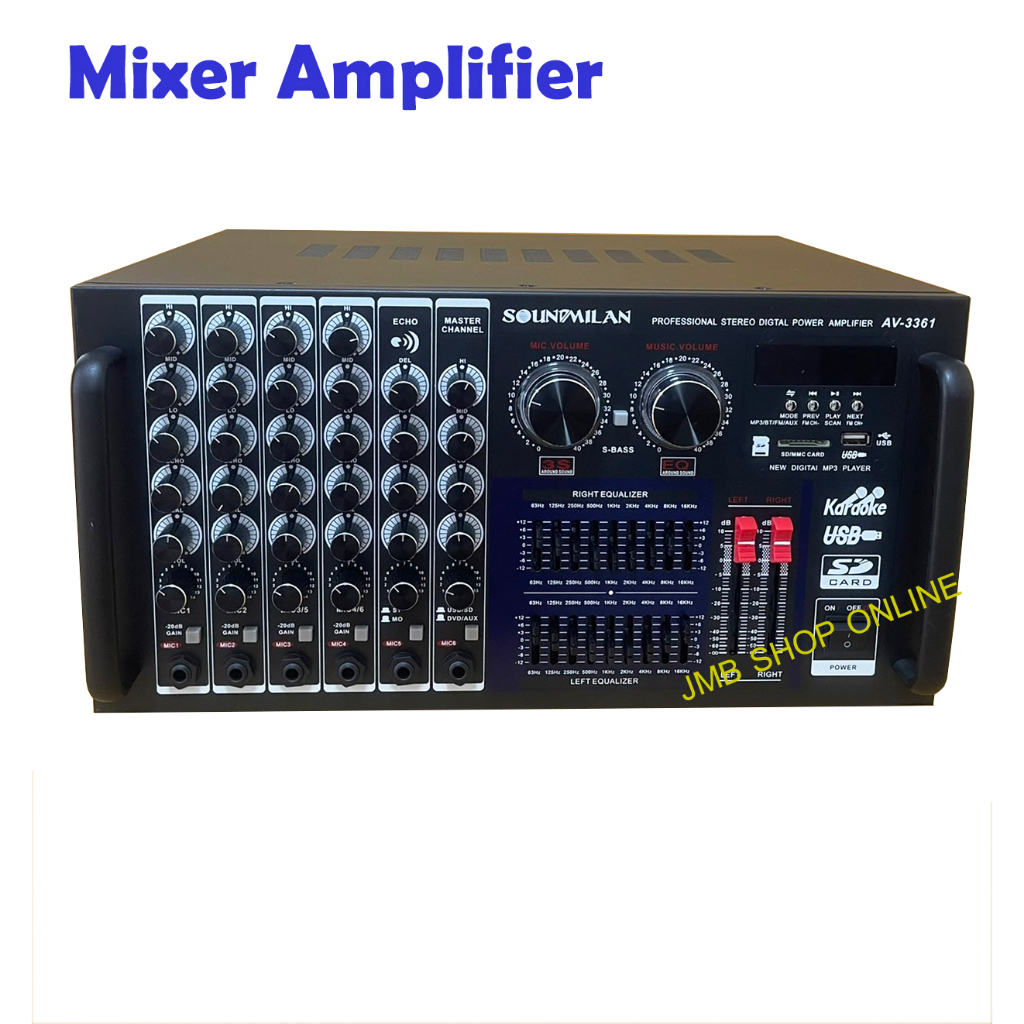 Mixer Amplifier รองรับ FM / Bluetooth / USB MP3 ในตัว เครื่องขยายเสียง ... Mixer Amplifier รองรับ FM / Bluetooth / USB MP3 ในตัว เครื่องขยายเสียง ...