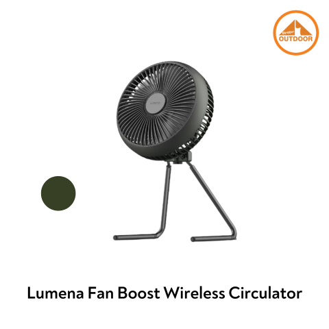 พัดลม Lumena Fan Boost Wireless Circulator #Khaki | Shopee Thailand