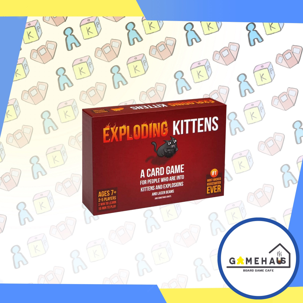 Exploding Kittens Board Game - บอร์ดเกม | Shopee Thailand