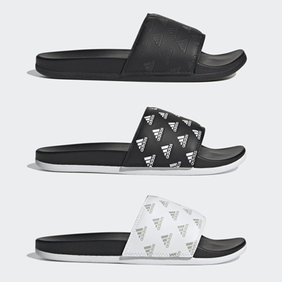 Adidas Collection อาดิดาส รองเท้าแตะ รองเท้าแบบสวม SPF Adilette Comfort ...