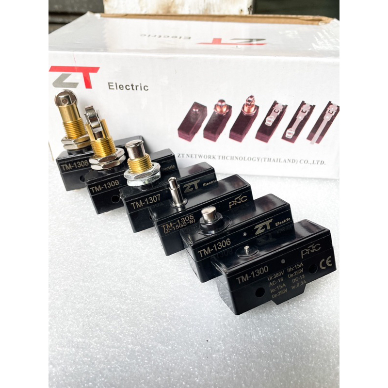 (แพ็ค1ตัว) ลิมิตสวิทช์ รุ่น TM-1300 TM-1305 TM-1306 TM-1307 TM-1308 TM-1309 Z-15GS-B ลิมิตสวิตส์ ...