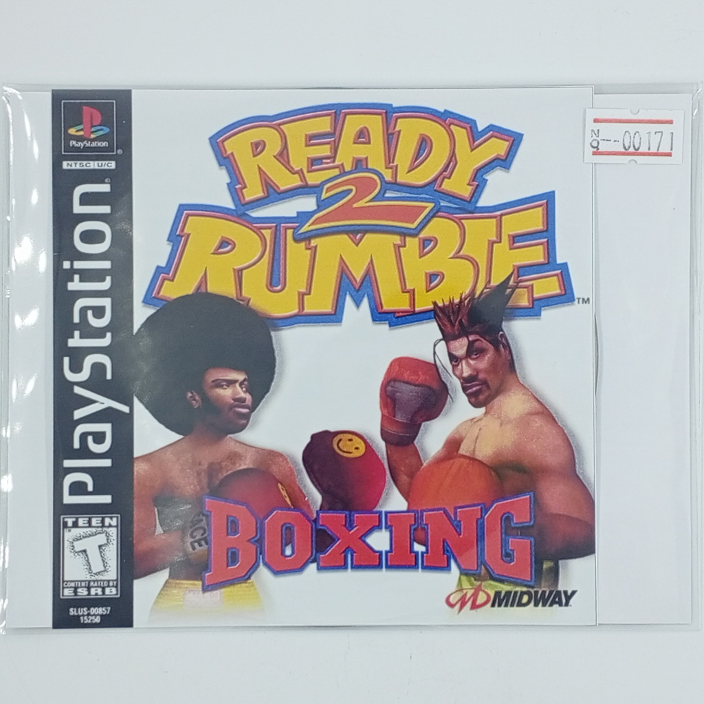 [00171] Ready 2 Rumble (US) แผ่นเกมก็อปปี้ PS1 แผ่นเกมปั๊มโรงงาน มือสอง ...