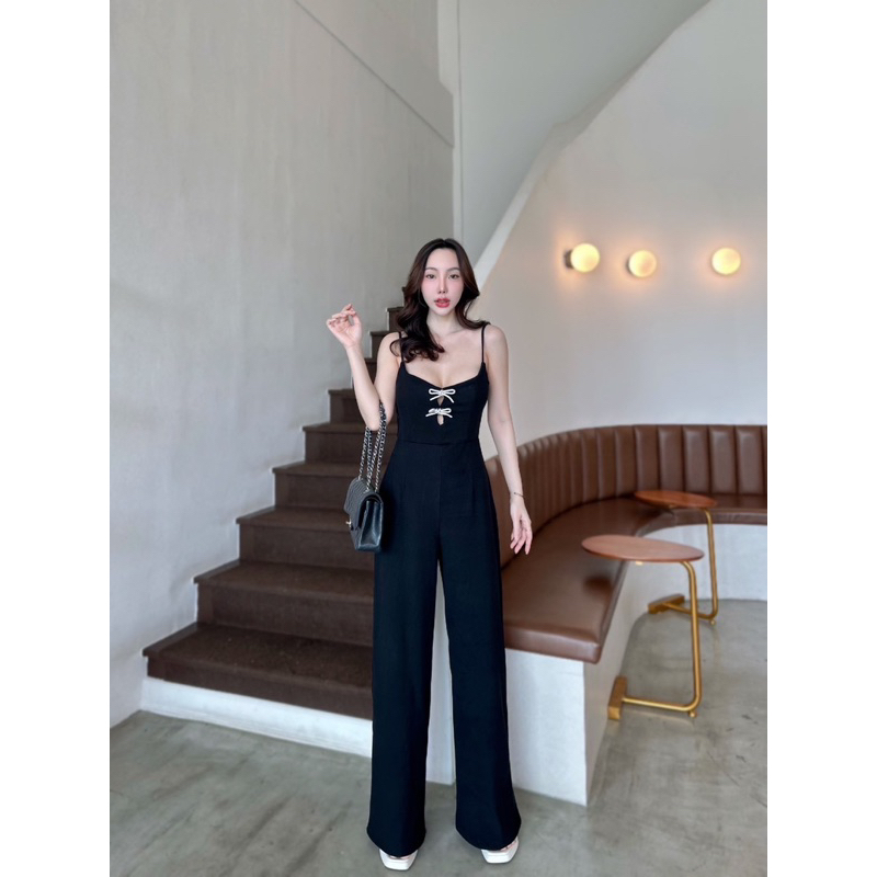 poshie (Jump diamond bow)1080 จั๊มผ้าร่องหน้า | Shopee Thailand