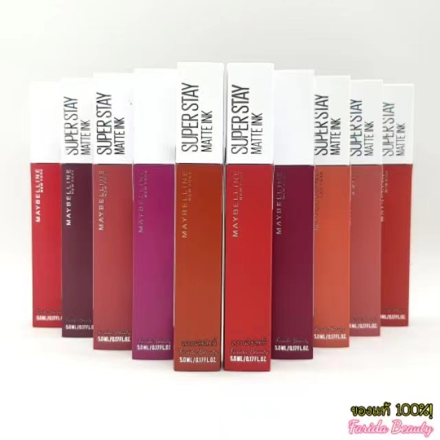 Maybelline Super Stay Matte Ink City 美宝莲 Super Stay Matte Ink City 002 ...