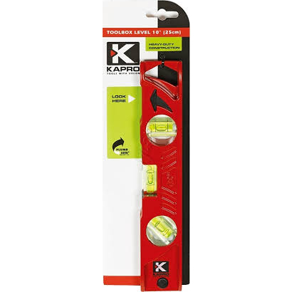 KAPRO ระดับน้ำ 10" รุ่น 923-25C อลูมิเนียม แม่เหล็ก คาโปร ของแท้ 100% ...