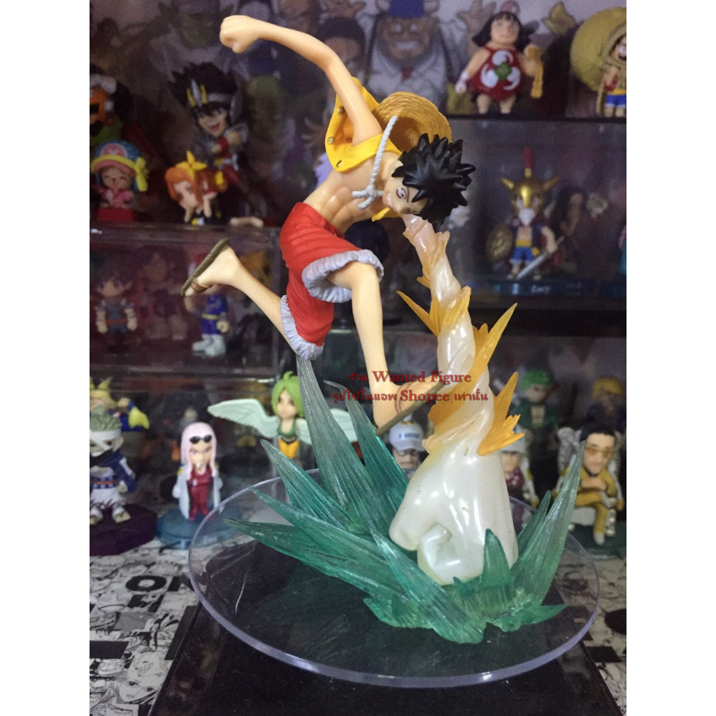 ลูฟี่ วันพีช Bandai One Piece Monkey D. Luffy Attack Motions Vol 2 ...