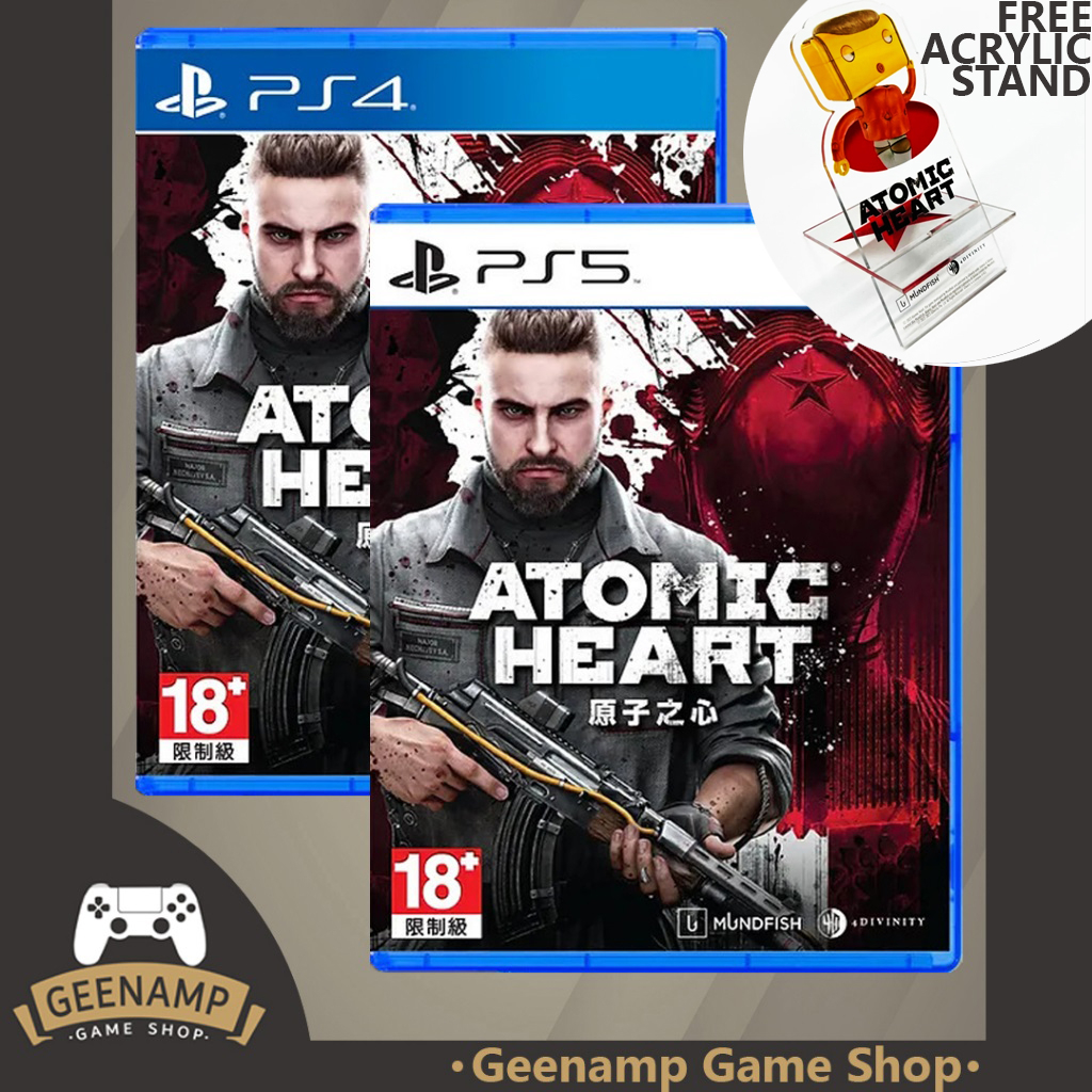 (คูปองShopee 10.10) PS4 PS5 [มือ1] ATOMIC HEART (R3/ASIA)(EN)*มีของแถม* # ATOMICHEART | Shopee ...