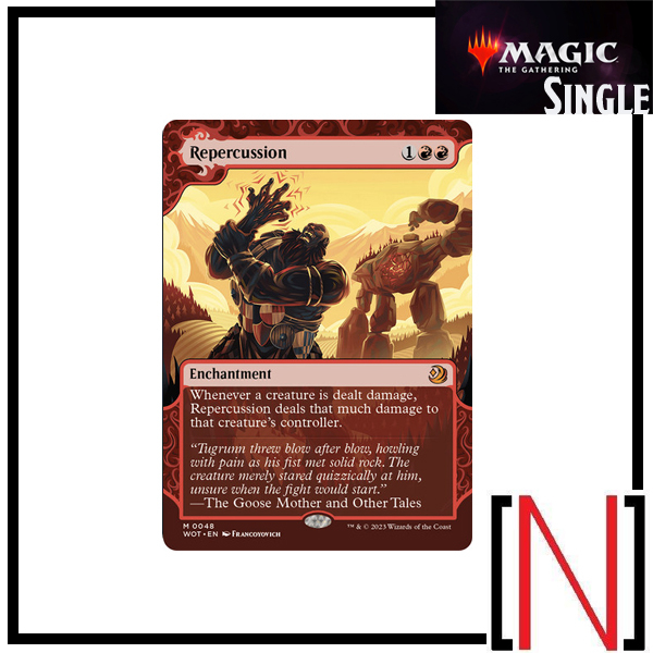 [MTG][Single][WOT] Repercussion ระดับ Mythic [ภาษาอังกฤษ] | Shopee Thailand