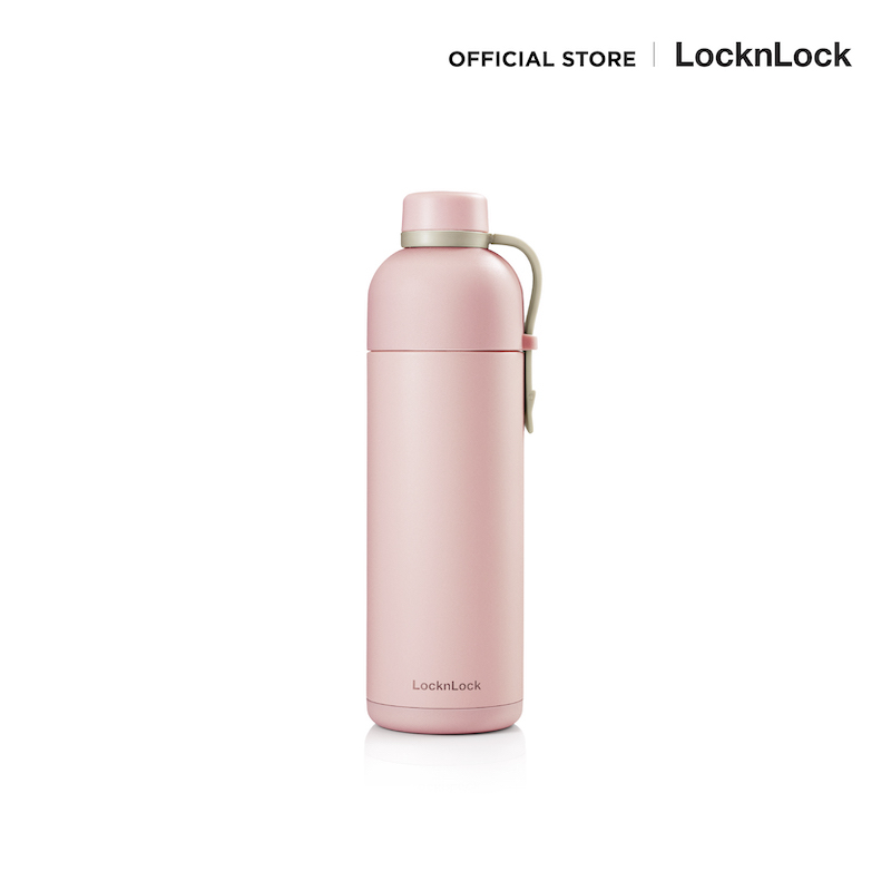 LocknLock - กระบอกน้ำเก็บความร้อน-เย็น Belt Bottle ความจุ 490ml รุ่น ...