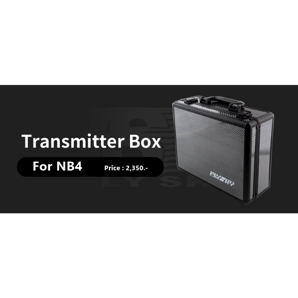 Transmitter box Flysky for NB4 กระเป๋าอลูสำหรับใส่รีโมทNB4 เท่านั้น ...